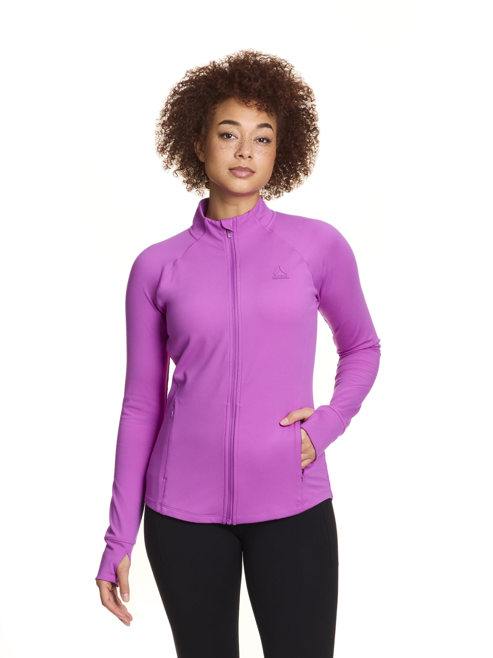 Reebok Women's and Women's Plus Reflex Performance Jacket, Sizes XS-4X ...