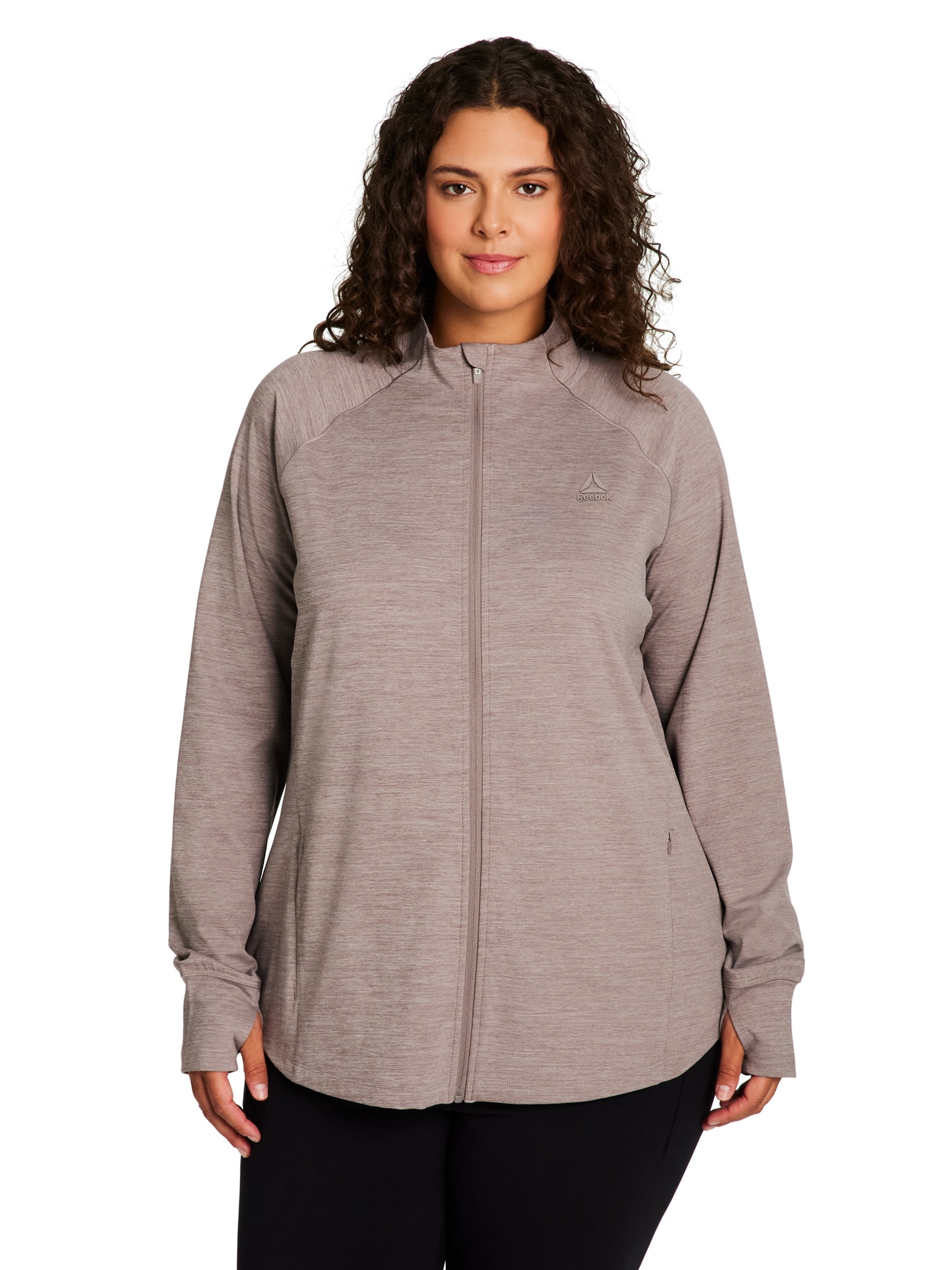 Reebok Women's and Women's Plus Reflex Performance Jacket, Sizes XS-4X ...