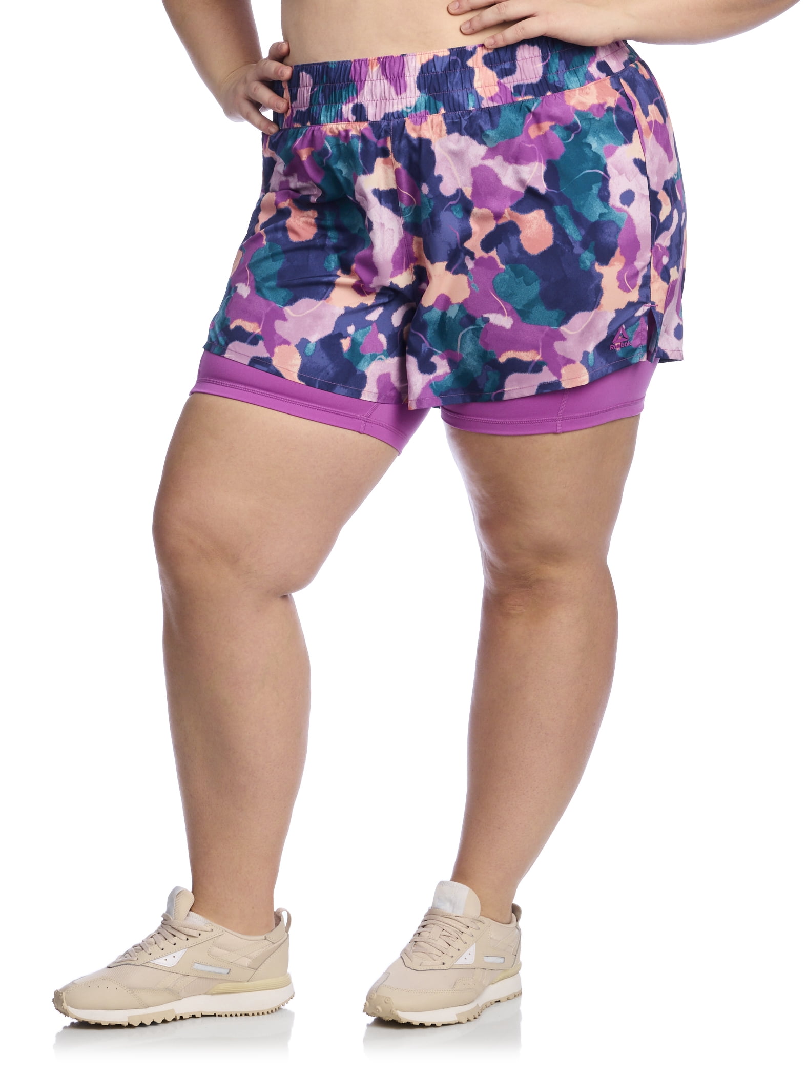 Reebok Women's and Women's Plus Reflex Running Short, Sizes XS-4X ...