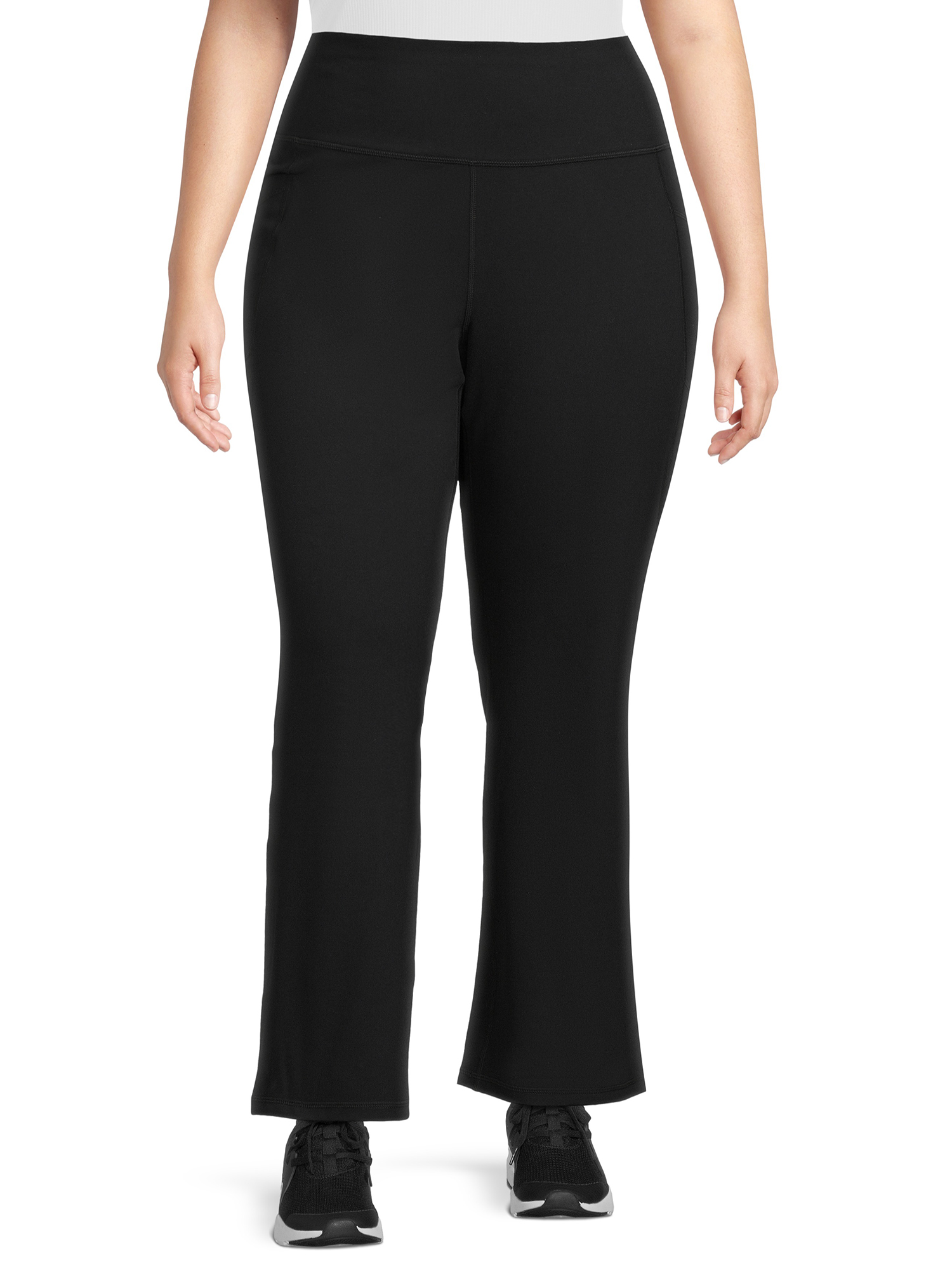 Time and Tru Women's and Women's Plus Size Tulip Trim Pant Cover Up ...