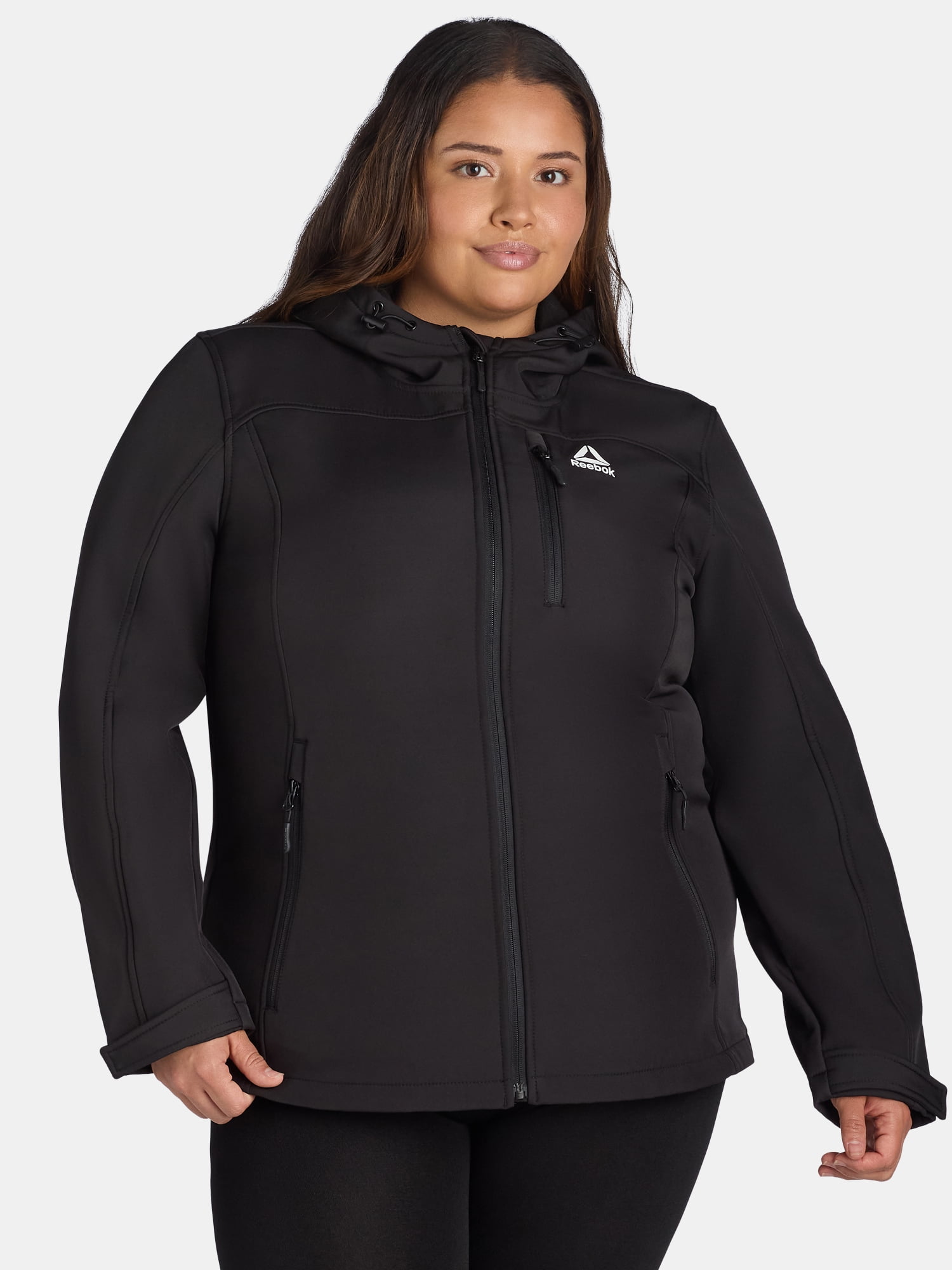 Reebok Women's and Women's Plus Softshell Jacket, Sizes XS-2X - Walmart.com