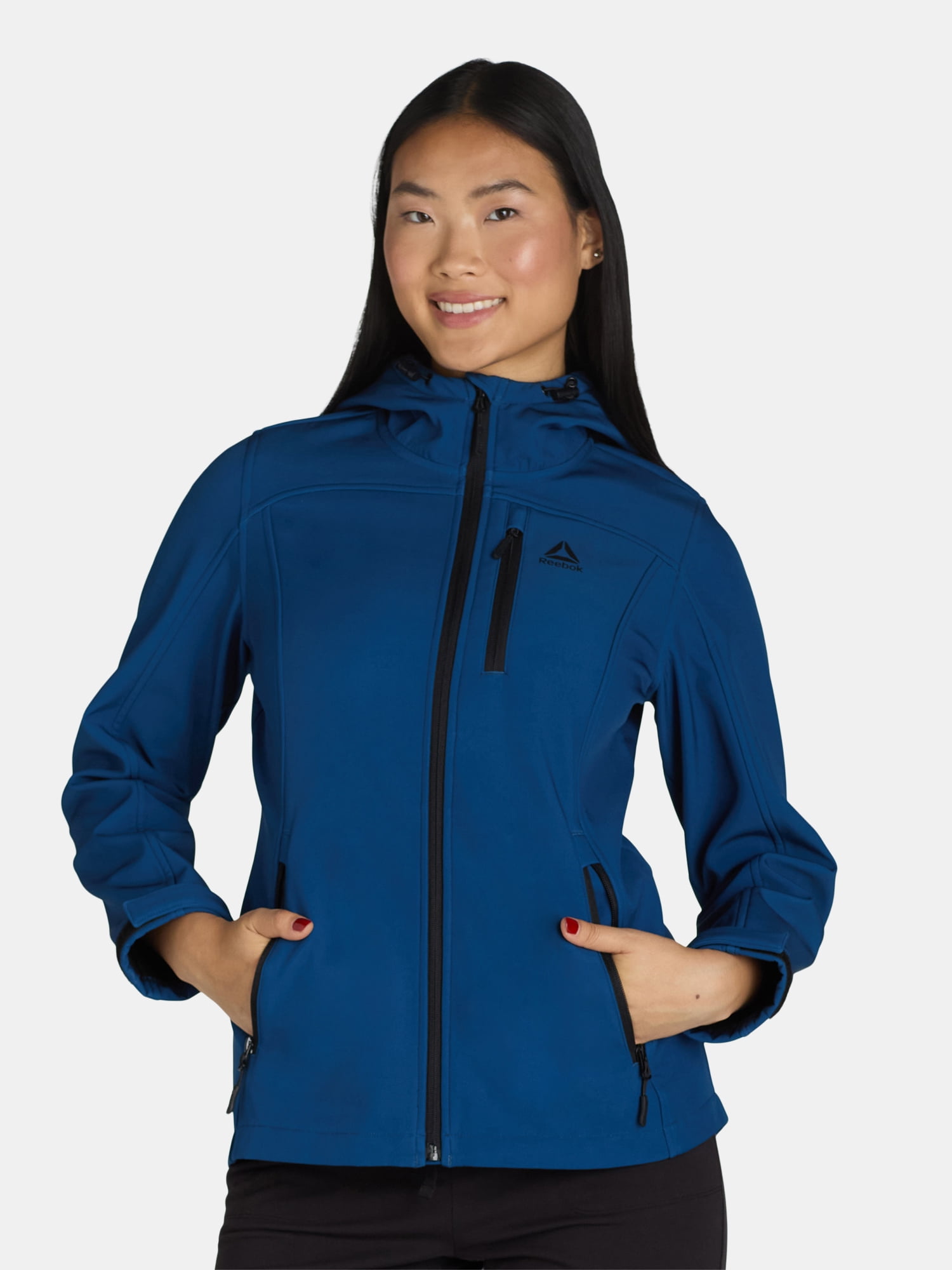 Reebok Women's and Women's Plus Softshell Jacket, Sizes XS-2X - Walmart.com