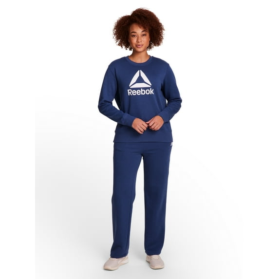 Reebok Women's and Women's Plus Sport Core Crewneck and Straight Leg ...