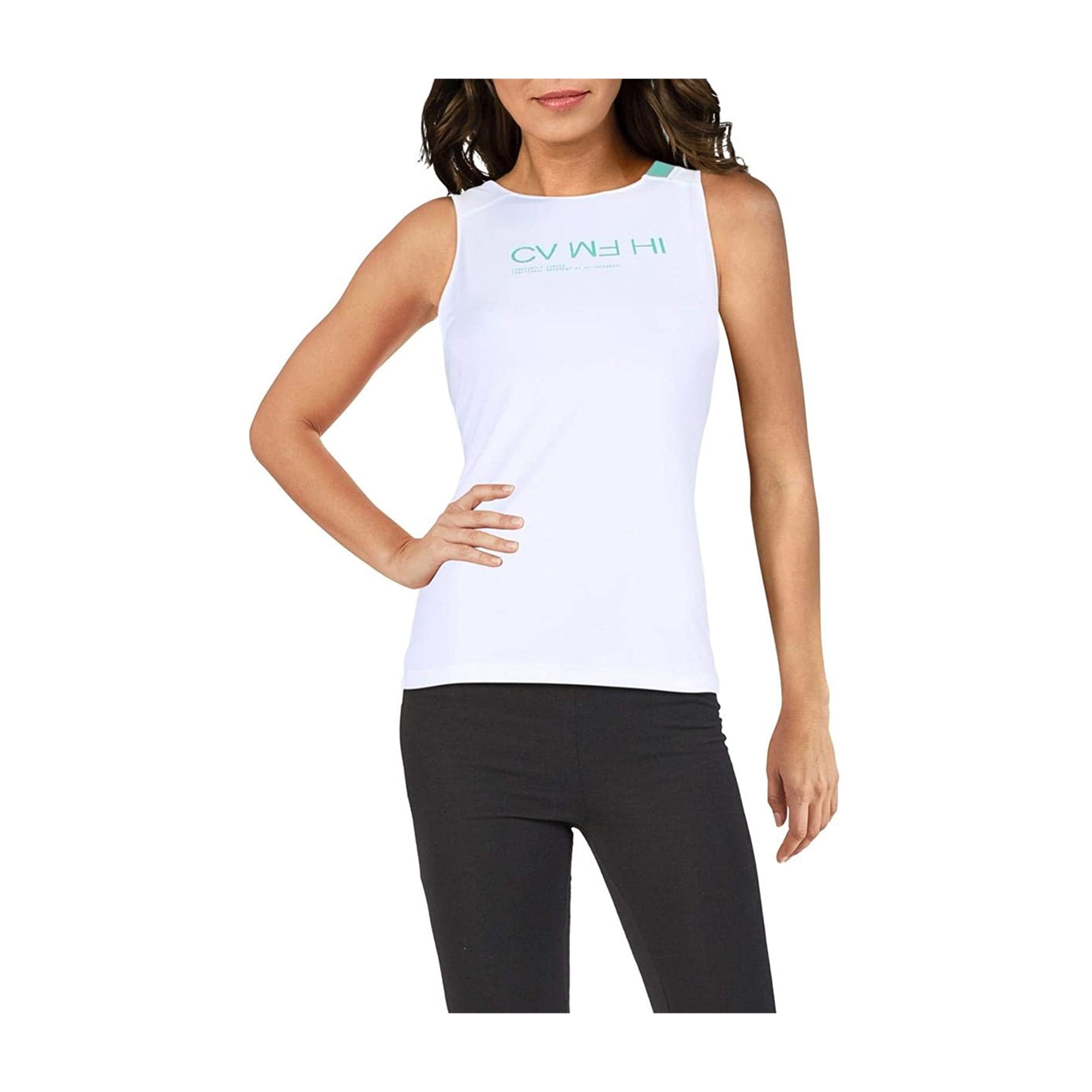 Reebok Womens CrossFit Activchill Tank Top, White, Large - Walmart.com