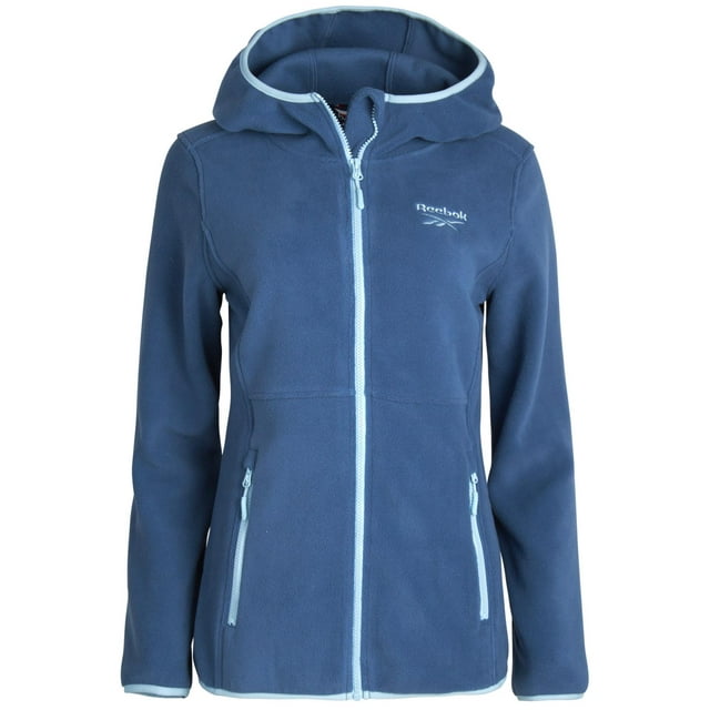 Reebok Womens Fleece Lightweight Fleece Jacket - Walmart.com