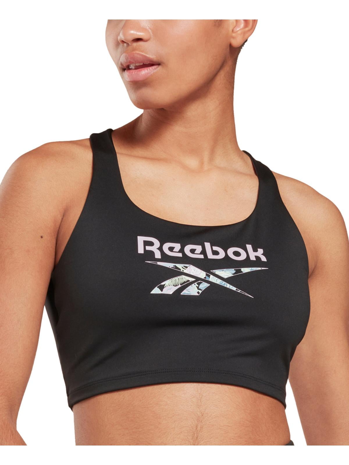 Reebok Womens Low Impact Fitness Sports Bra - Walmart.com