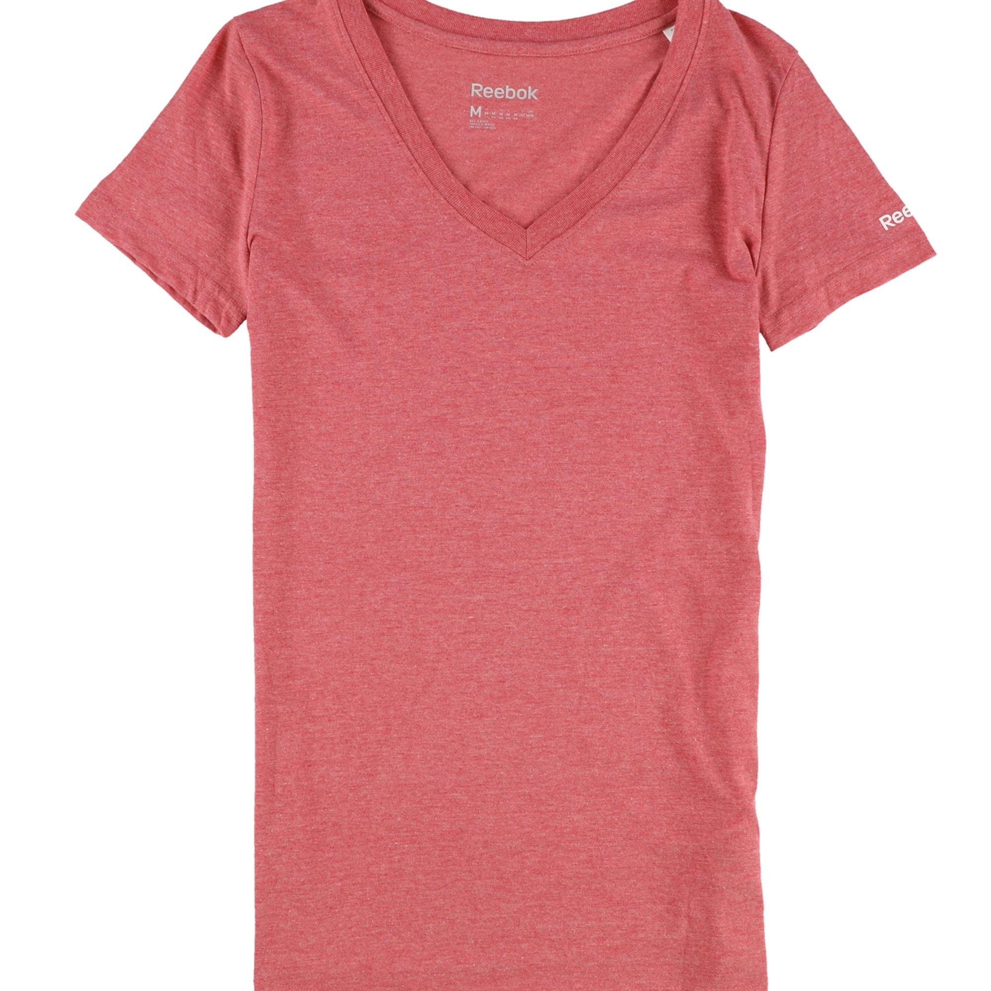 Reebok Womens Solid Basic T-Shirt, Red, Medium - Walmart.com