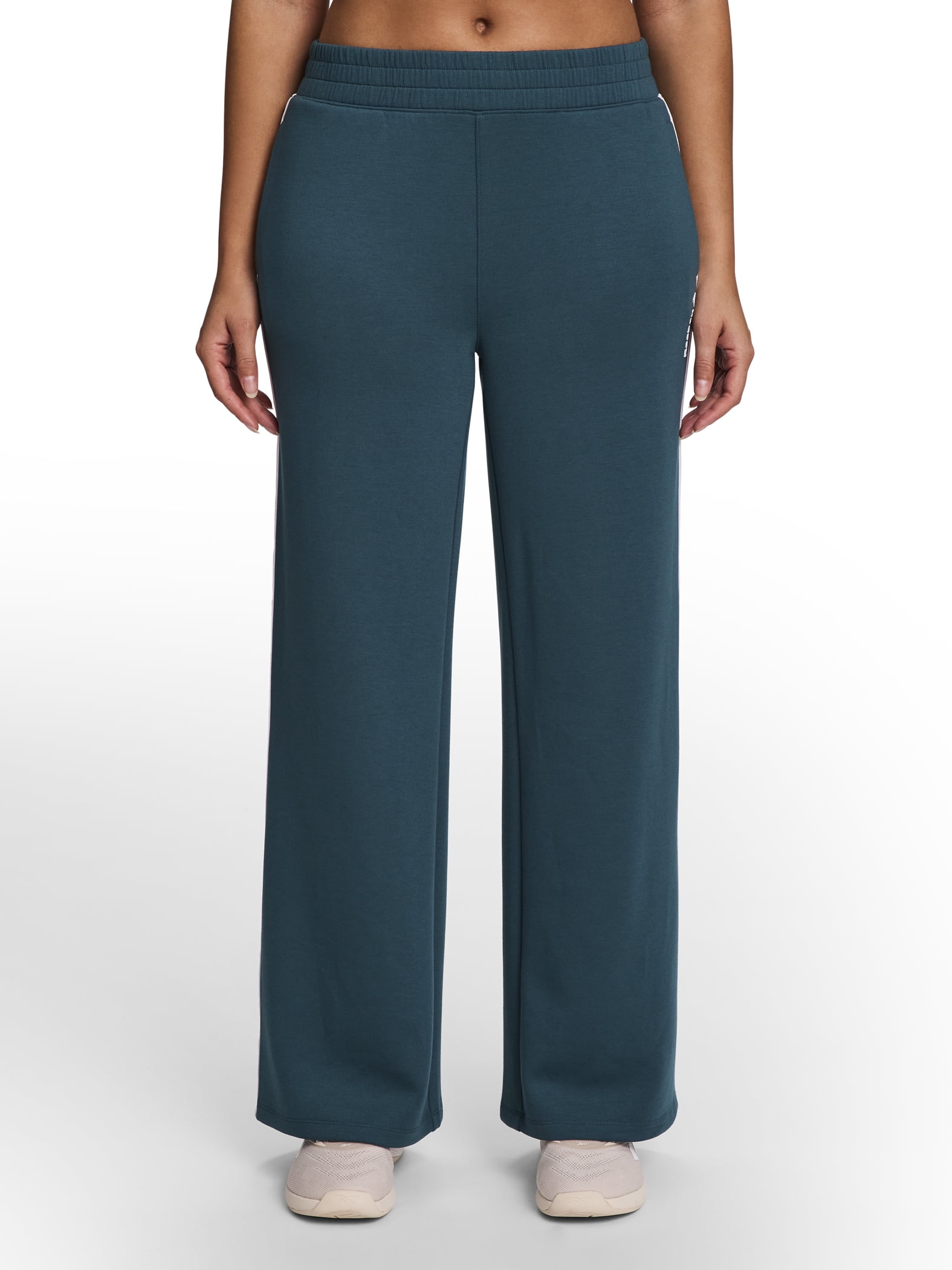 Reebok Women's Gym Class Wide Leg Pant with Pockets, Sizes XS-XXXL ...