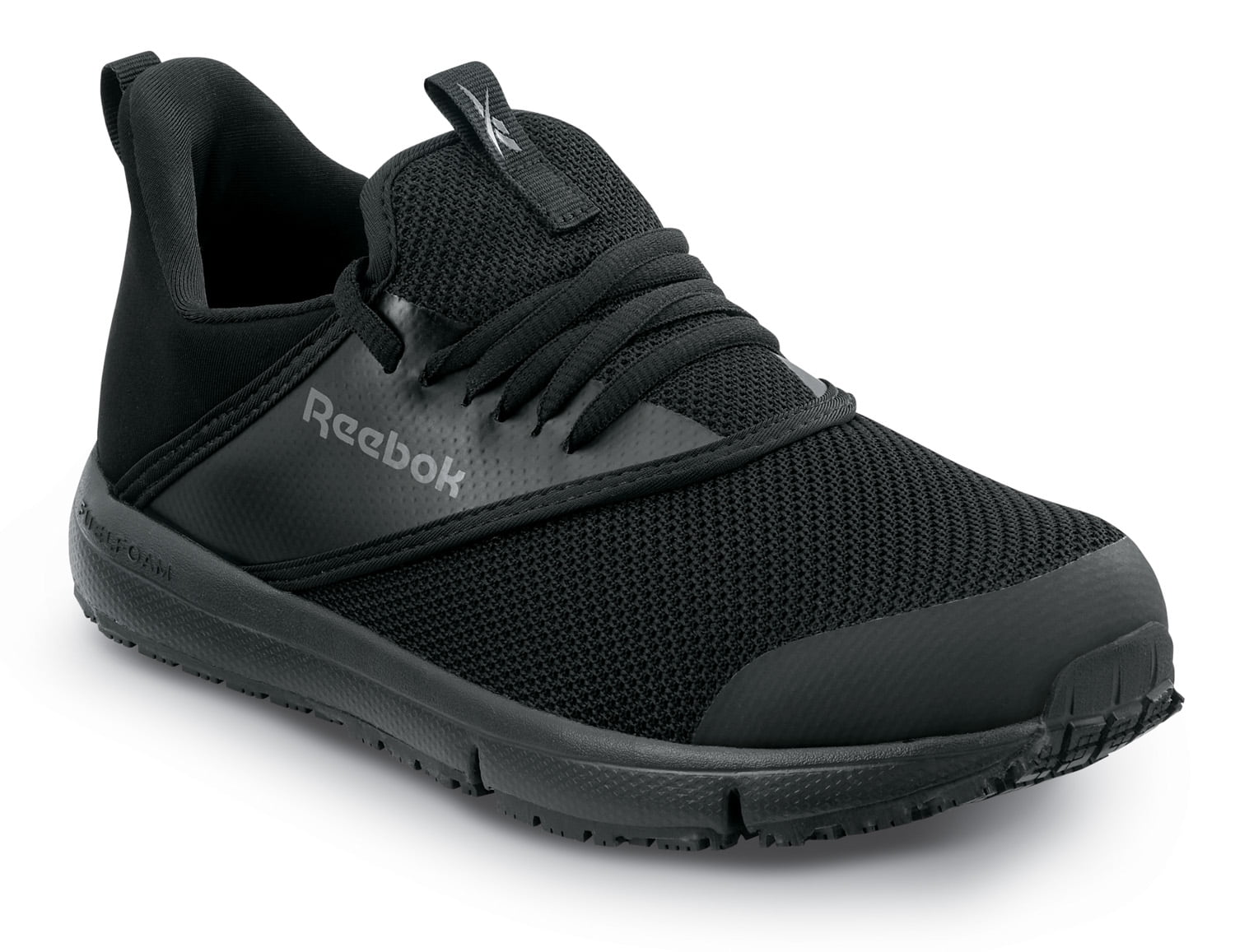 Reebok Work DayStart Work, Women's, Black, Soft Toe, EH, MaxTRAX Slip ...