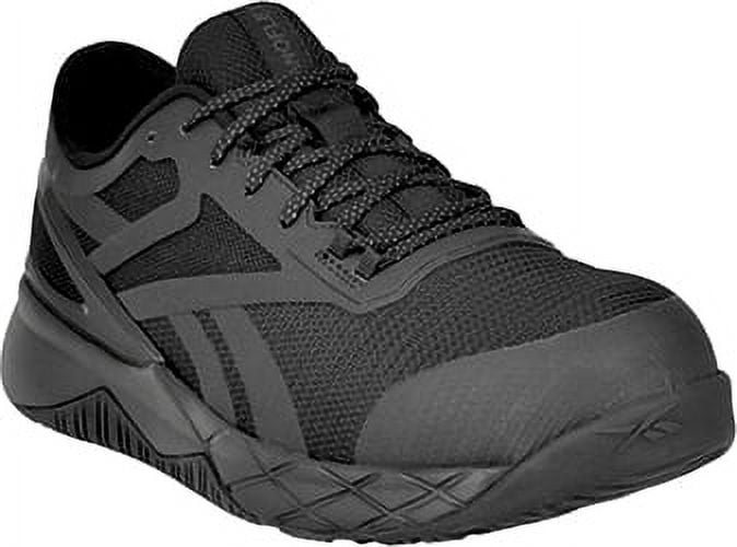 Reebok Men's Nanoflex Athletic Work Shoes Composite Toe Black 4.5 D(M ...