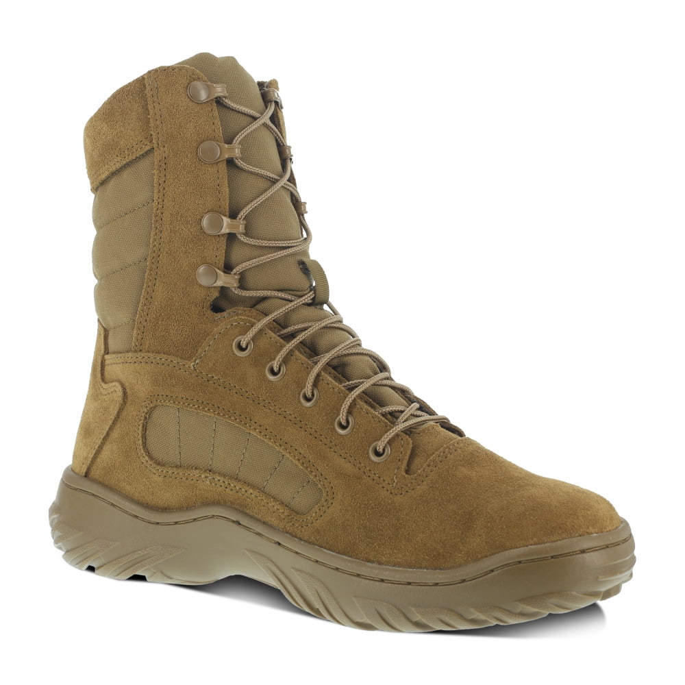 Reebok Work Mens 8" Fusion Max Soft Toe Tactical Boot Coyote - CM8992 ...