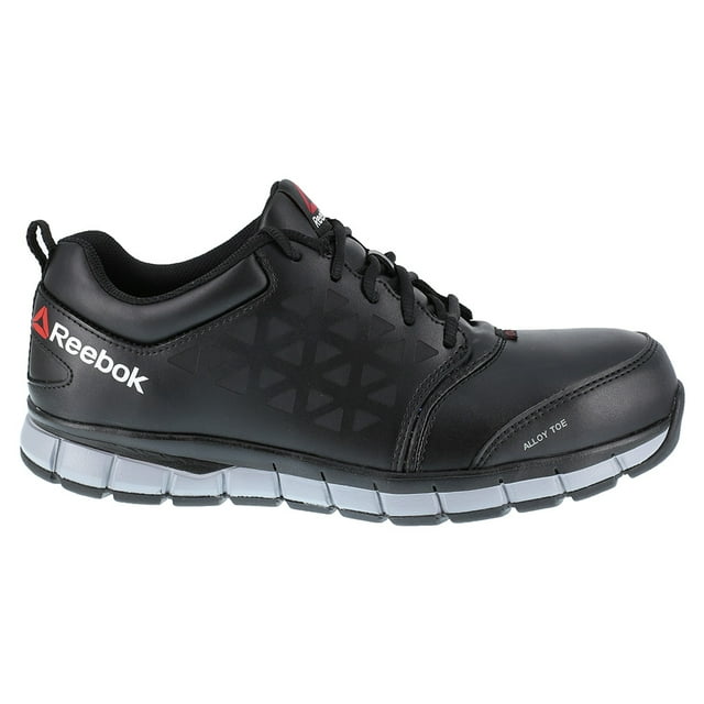 Reebok Work Mens Sublite Cushion Conductive Alloy Toe Work Safety Shoes ...