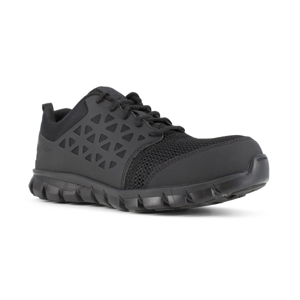 Reebok Work Sublite Cushion Composite Toe ESD Athletic Shoe Black ...