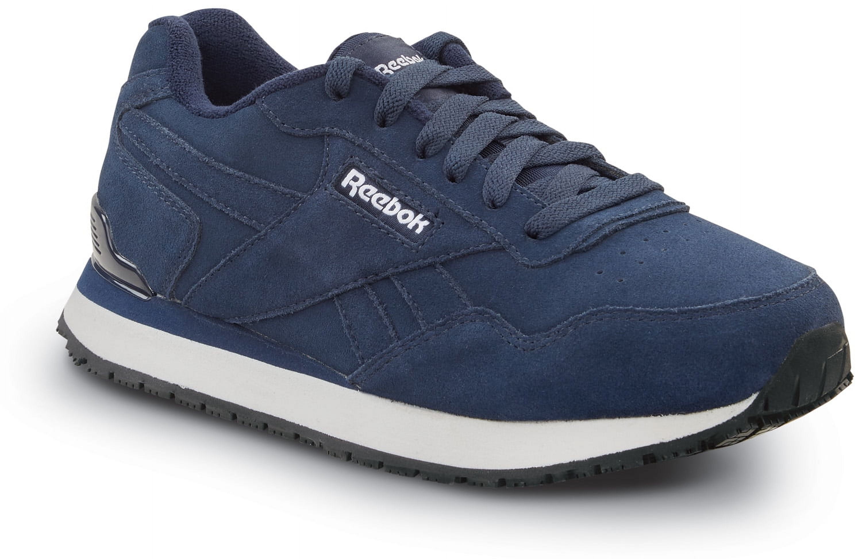 Reebok Work Women's Slip-Resistant EH Soft Toe Shoe, Suede Leather ...