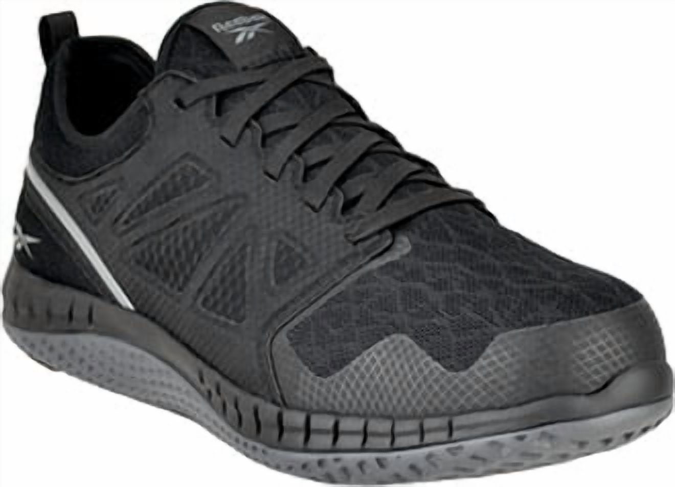 Reebok Work Women's Zprint Steel Toe ESD Athletic Work Shoe Black/Grey ...