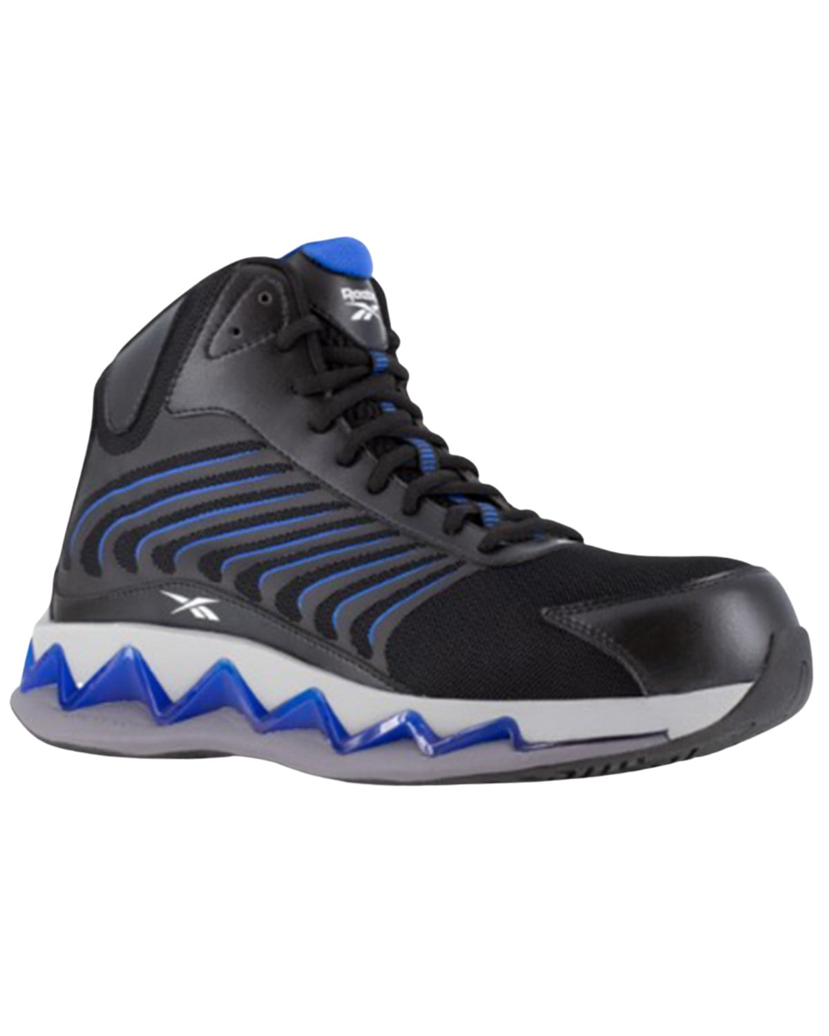 Reebok Zig Elusion Heritage Work Men's Composite Toe Static-Dissipative Hi-Top Athletic Work ...