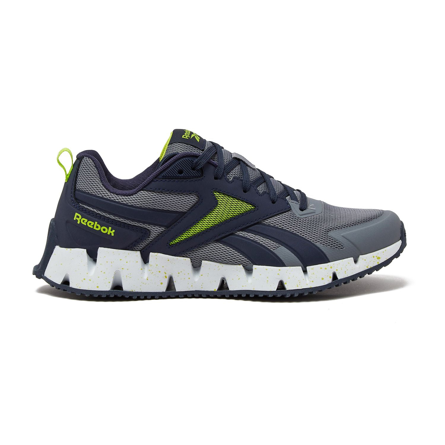 Reebok Zig Vector Men's Tennis Shoes Color: Alloy Graphite Yellow Size ...