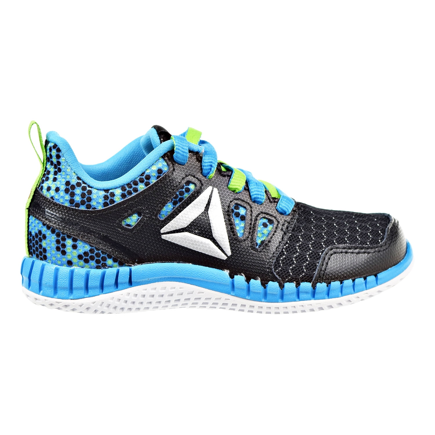 Reebok Zprint 3D MTL PS Little Kids Shoes Black/Green/Blue/Silver ...