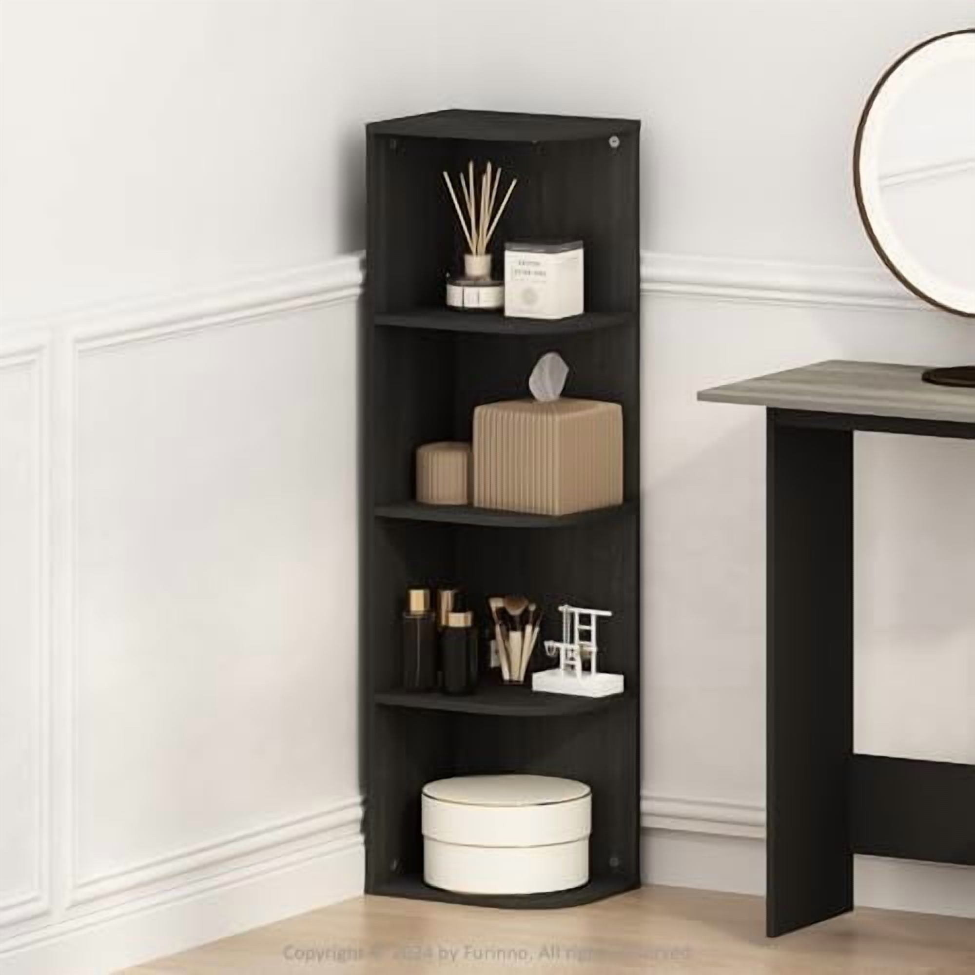 Reed 5-Tier Open Shelf Multipurpose Closet & Clothing Storage, Storage ...