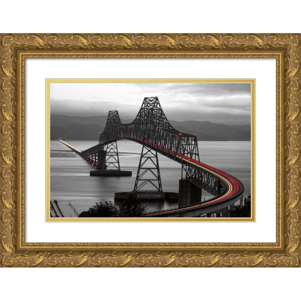 Reed, Aaron 18x13 Gold Ornate Wood Framed with Double Matting Museum ...