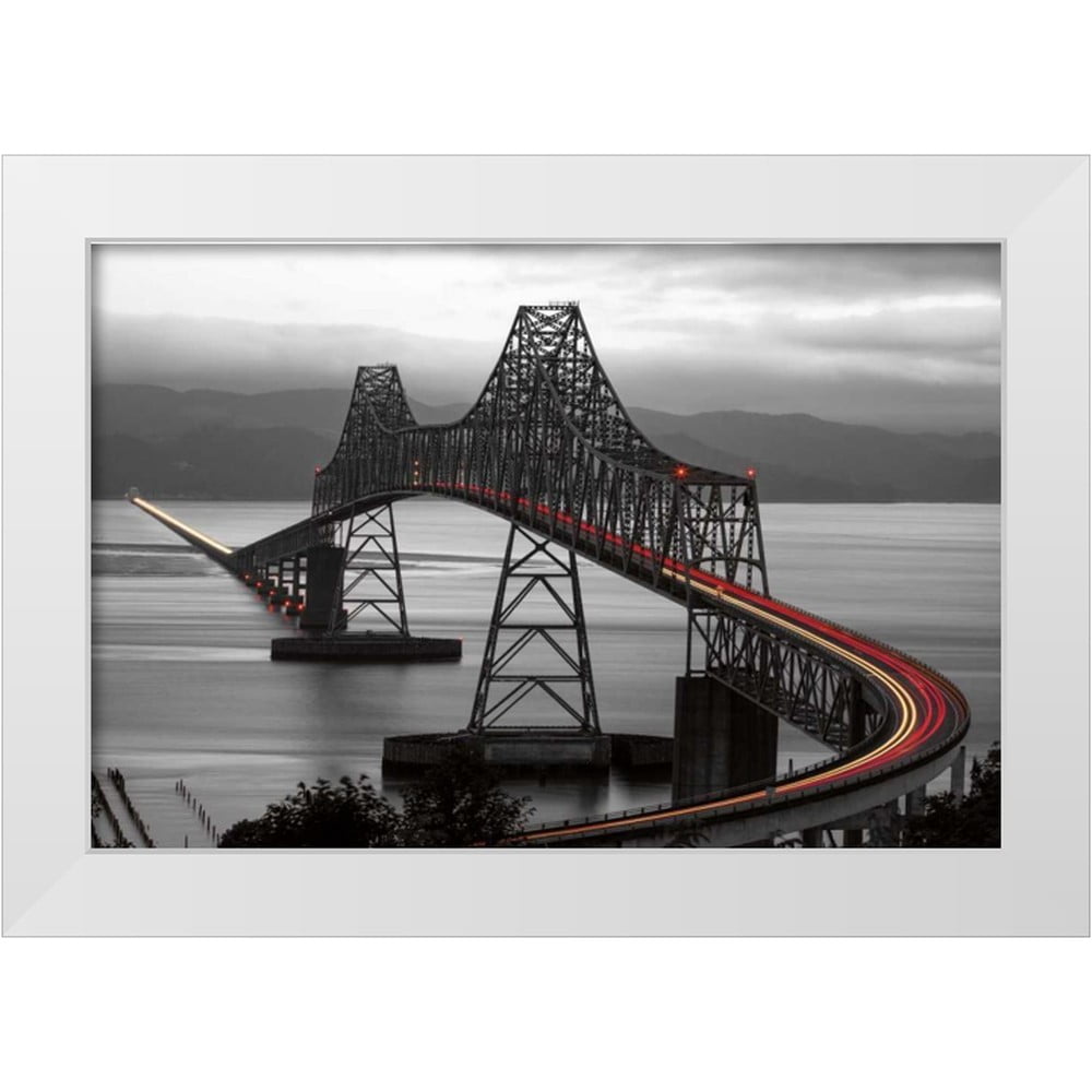 Reed, Aaron 18x13 White Modern Wood Framed Museum Art Print Titled ...