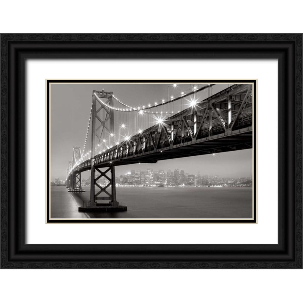 Reed, Aaron 24x17 Black Ornate Wood Framed with Double Matting Museum ...