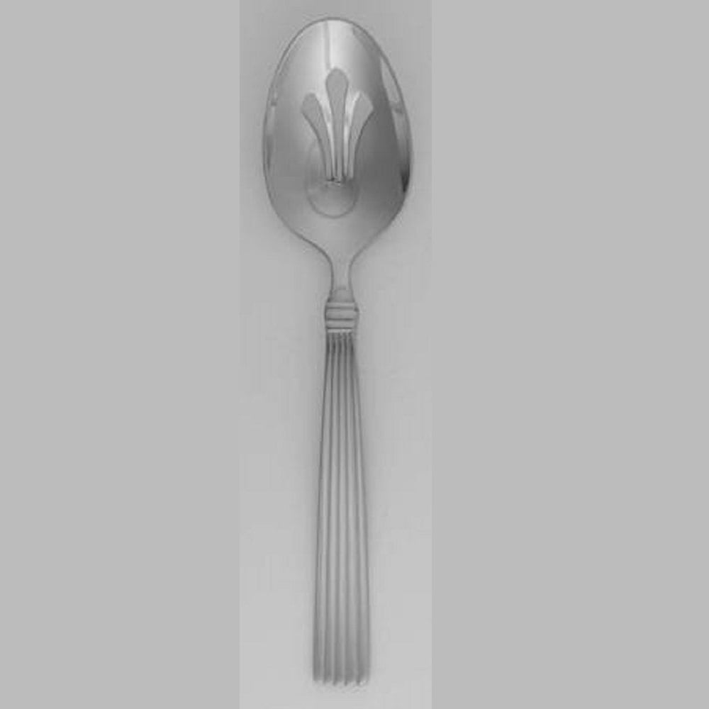 Reed & Barton 18/0 Stainless Crescendo II - 8 7/8" Pierced Serving ...