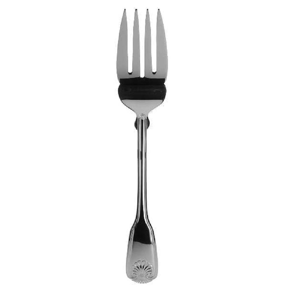 Reed & Barton 18/10 Stainless Colonial Shell II - 9" Serving Fork ...