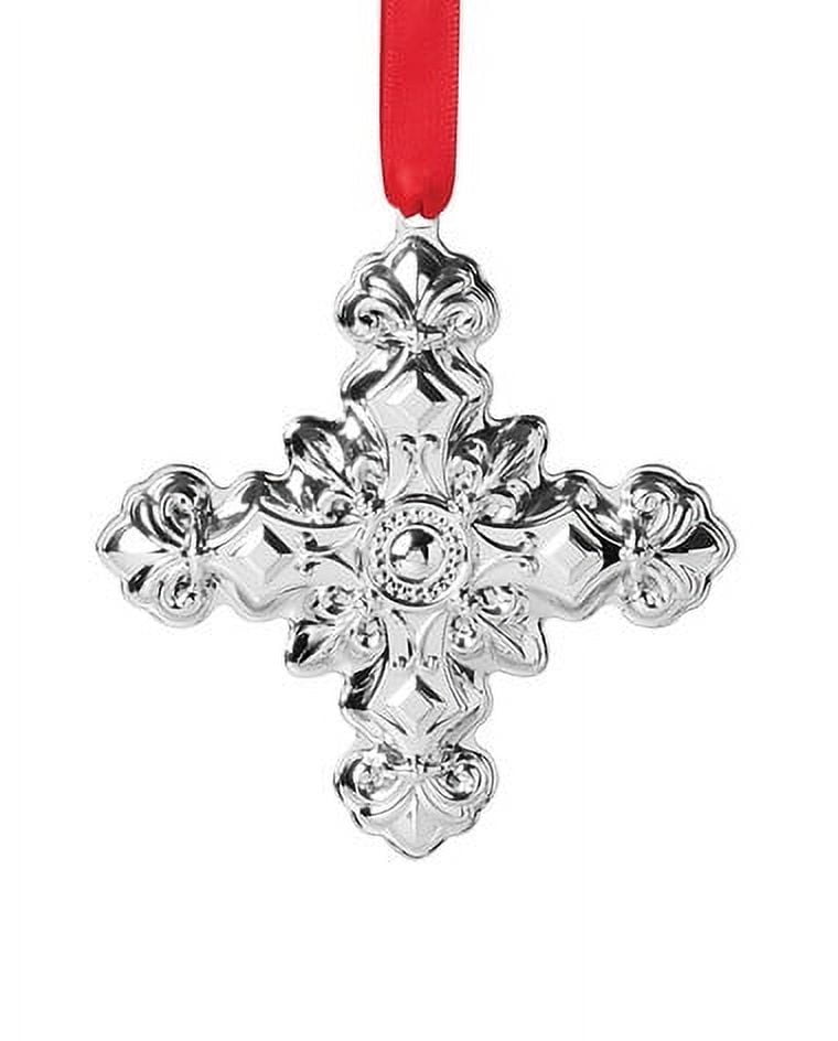 Reed & Barton 2024 Christmas Cross Ornament Sterling Silver 54th ...