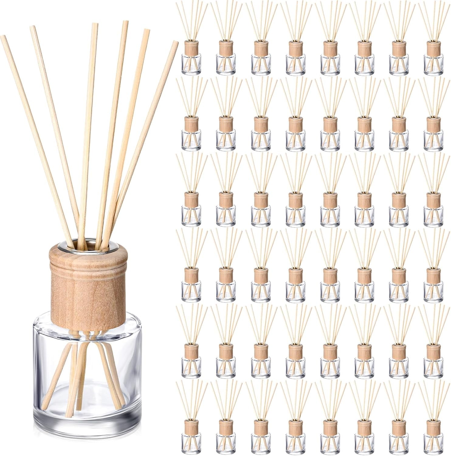 Reed Diffuser Bottle Empty Refillable Fragrance Glass Diffuser Bottles ...