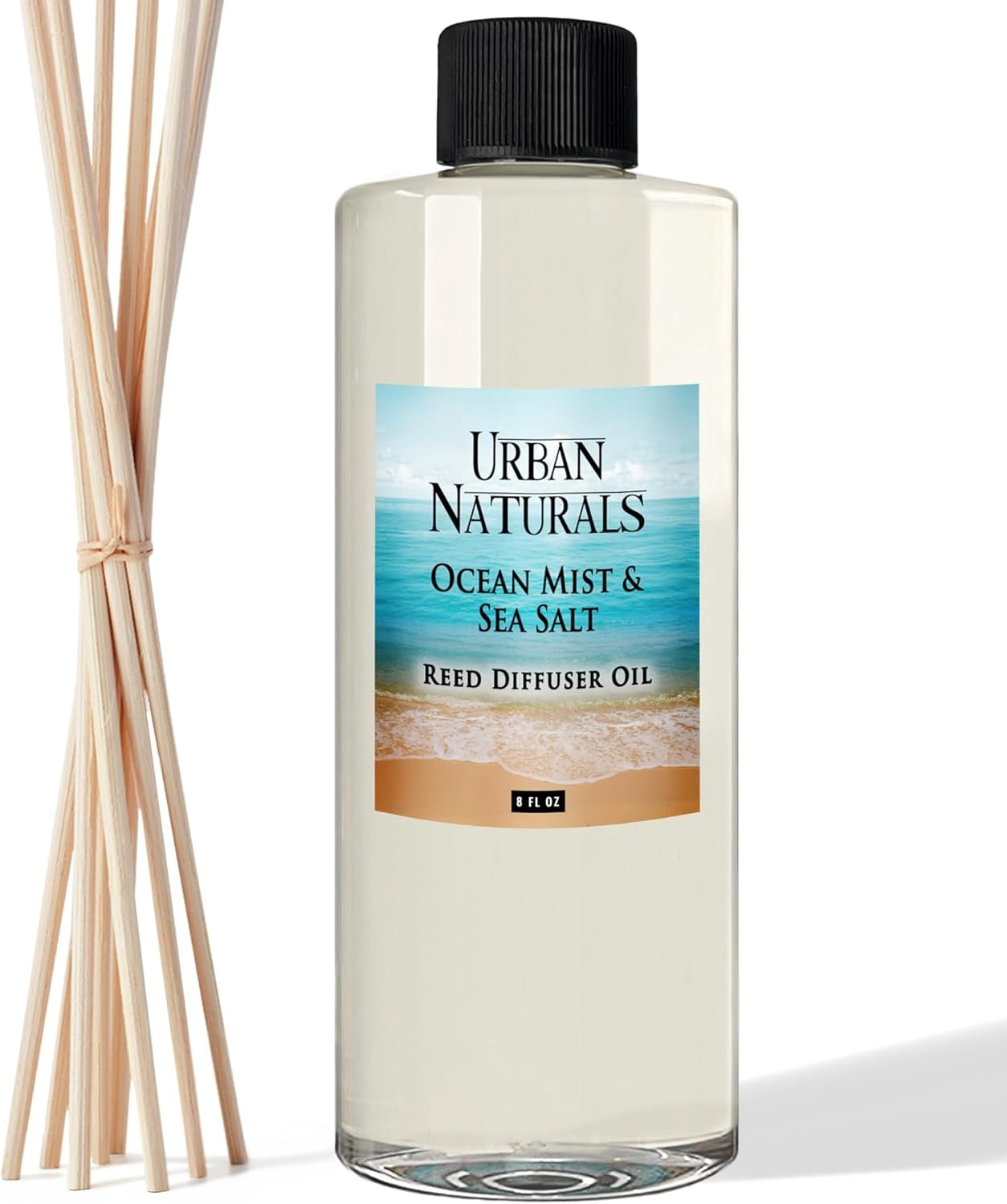 Reed Diffuser Oil Refill Ocean Mist Sea Salt with Salt Spray, Violet ...
