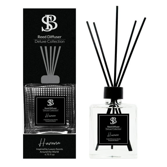 Reed Diffuser Set Deluxe Collection Havana - Nodes Cedar & Spice ...