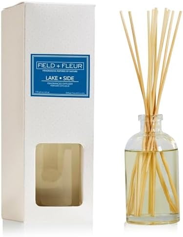 Reed Diffuser Set - Lakeside Scent Diffuser - Reed Diffusers for Home ...