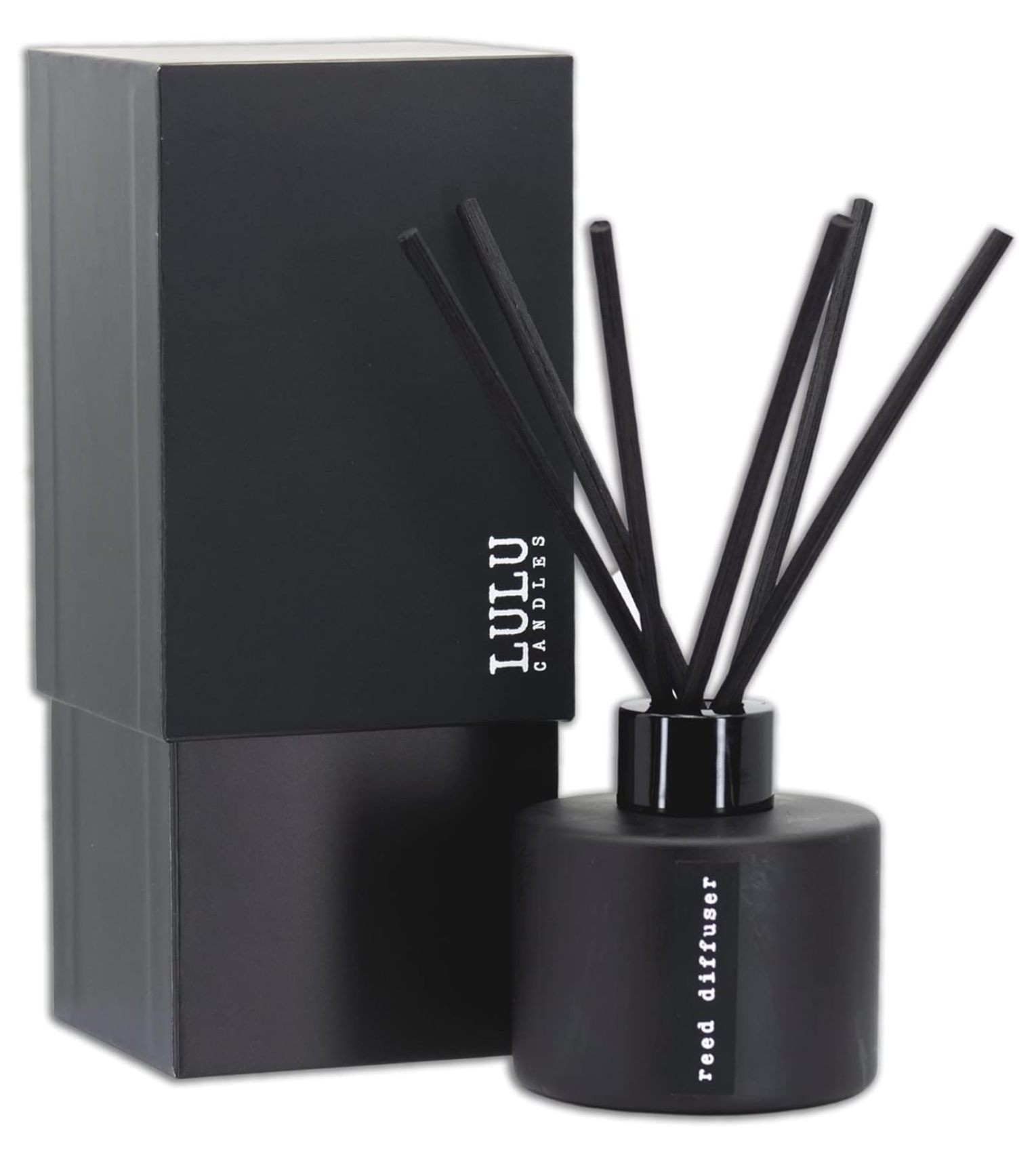 Reed Diffuser Set | White Bamboo | 6 Reed Sticks | Scent Diffuser for ...