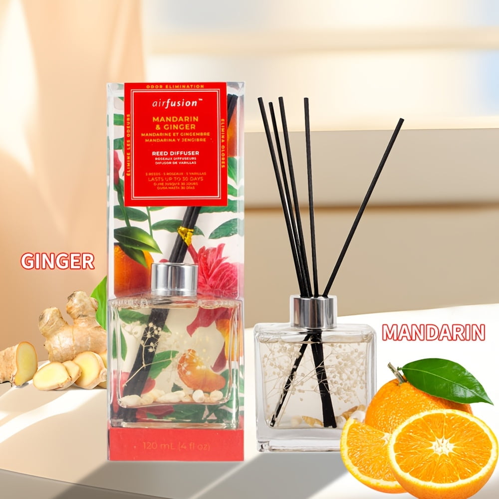 Reed Diffuser Sets - 4oz White Gardenia & Jasmine Aromatherapy, Long ...