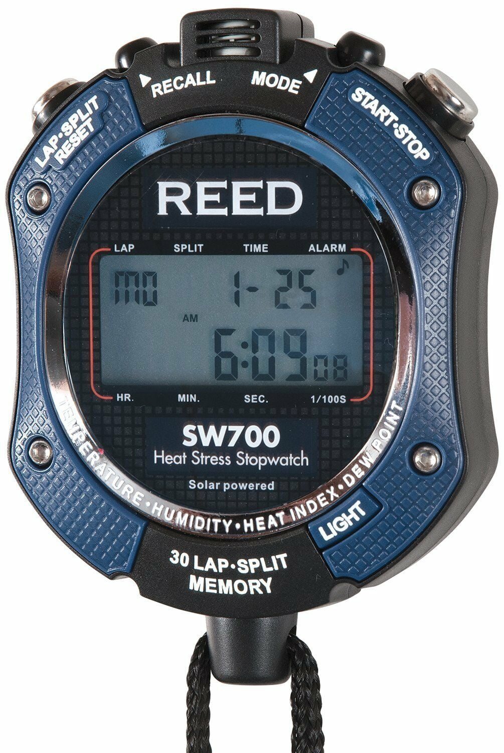 Reed Instruments SW700 6-in-1 Stopwatch: Temperature, Humidity, Heat ...