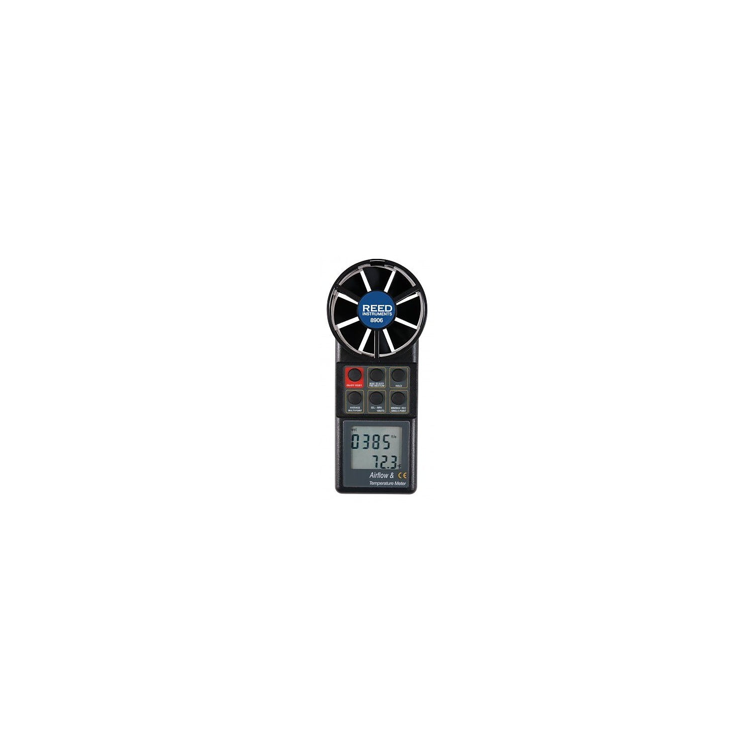 Reed Instruments Thermo Anemometer,Rotating Vane,CFM 8906 - Walmart.com