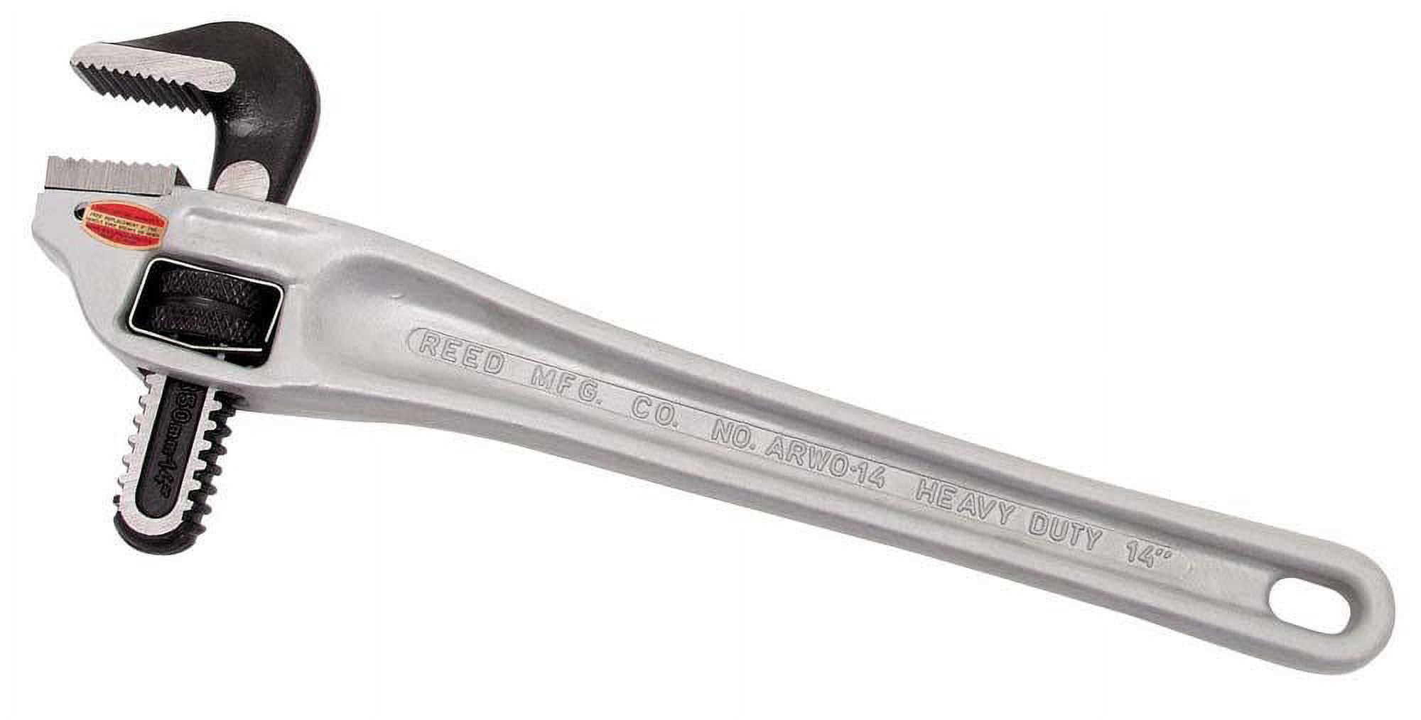 Reed Manufacturing ARWO14 14 Aluminum Offset Pipe Wrench - Walmart.com