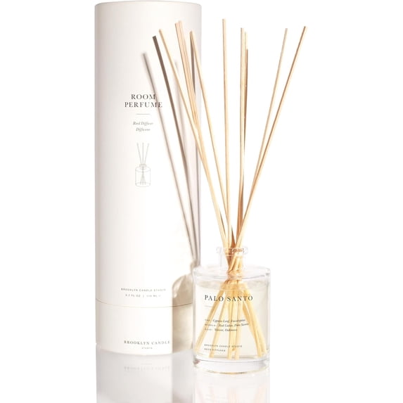 Reed Scent Diffuser - Relaxing Oil Diffuser, Sandalwood & Amber ...