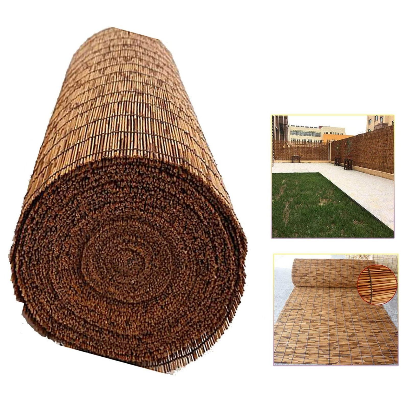 Reed Screening, Patio Privacy Screen, Bamboo Fencing Rolls 4 Feet High ...