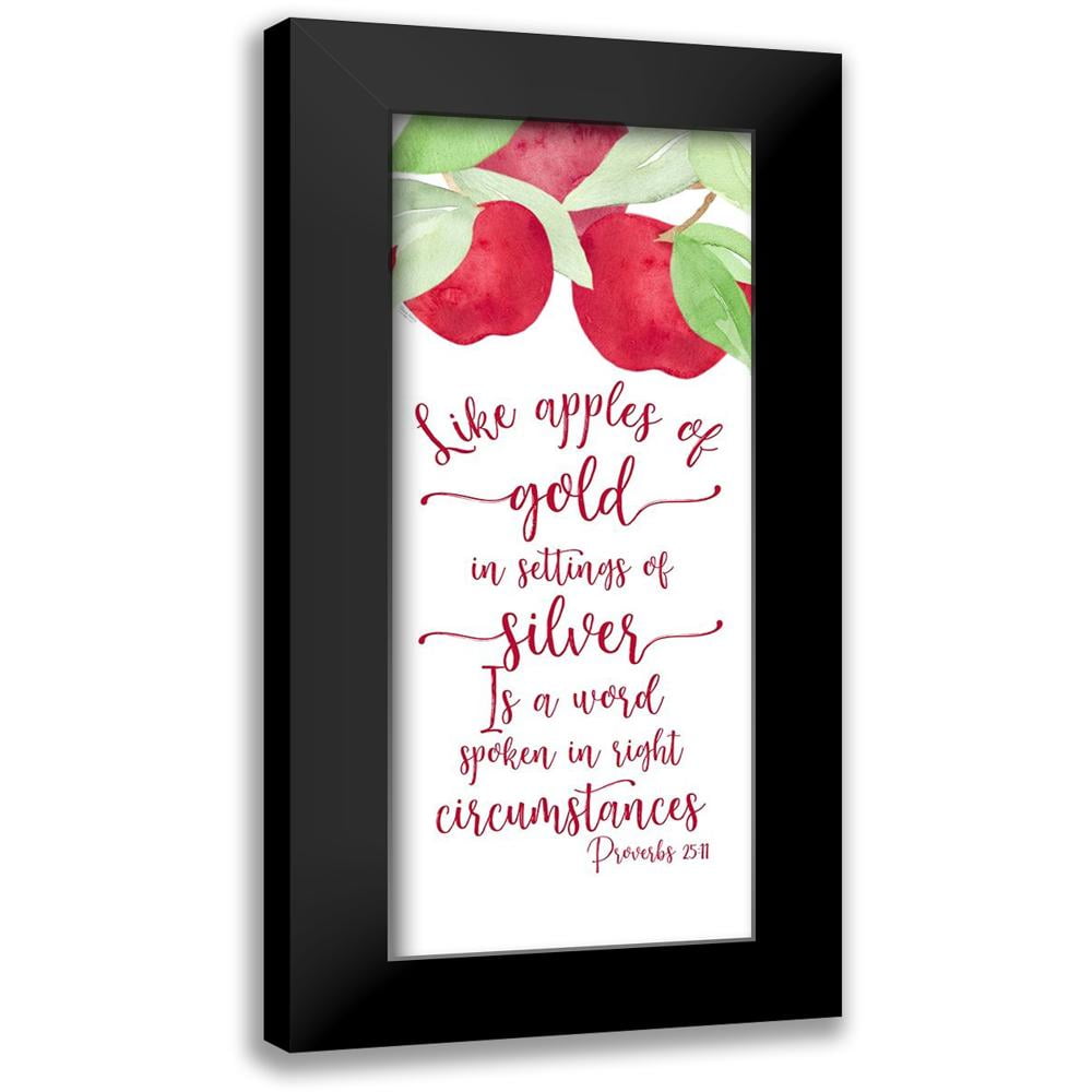 Reed, Tara 10x18 Black Modern Framed Museum Art Print Titled - Fruit of ...