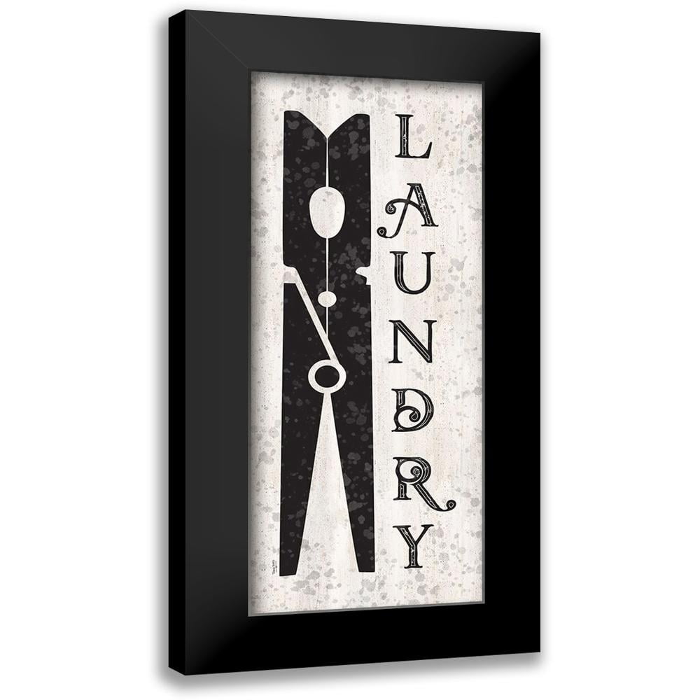 Reed, Tara 10x18 Black Modern Framed Museum Art Print Titled - Laundry ...