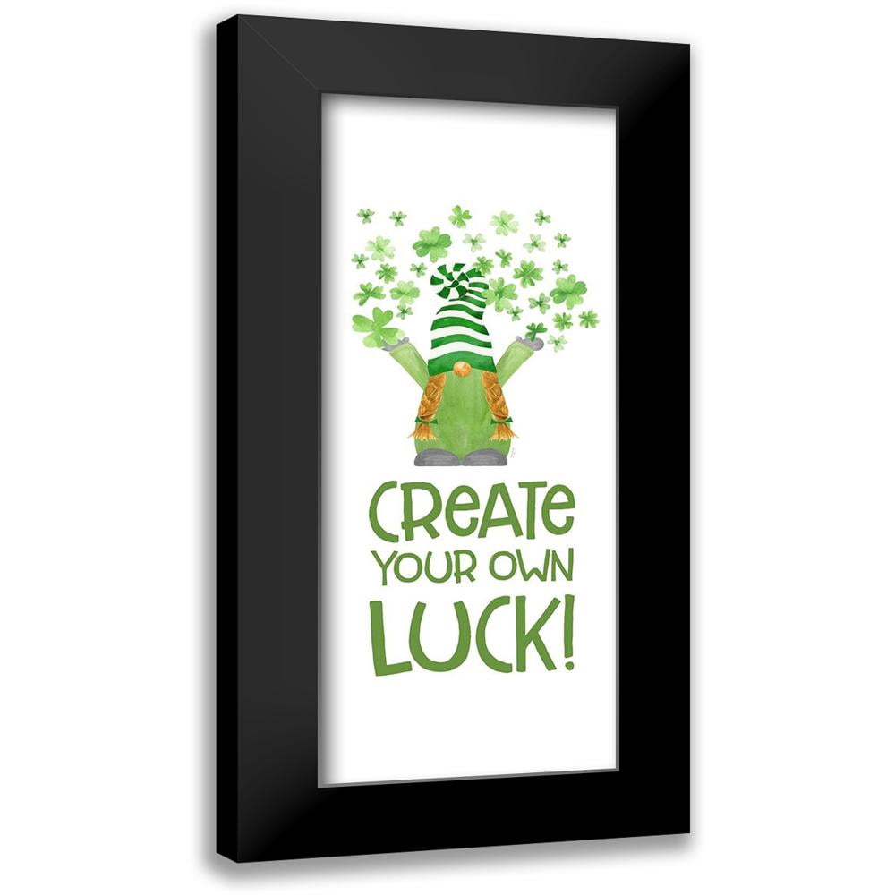 Reed, Tara 10x18 Black Modern Framed Museum Art Print Titled - Luck of ...