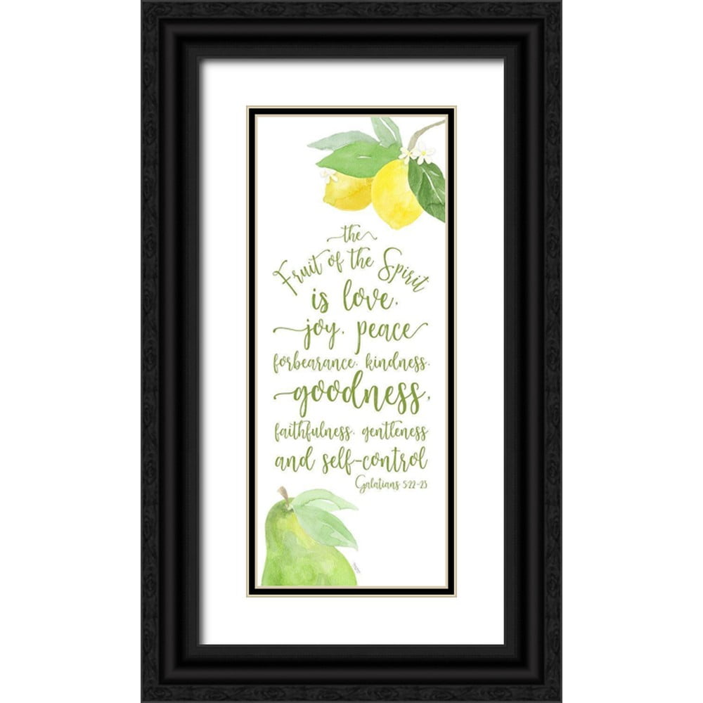 Reed, Tara 10x18 Black Ornate Wood Framed with Double Matting Museum ...