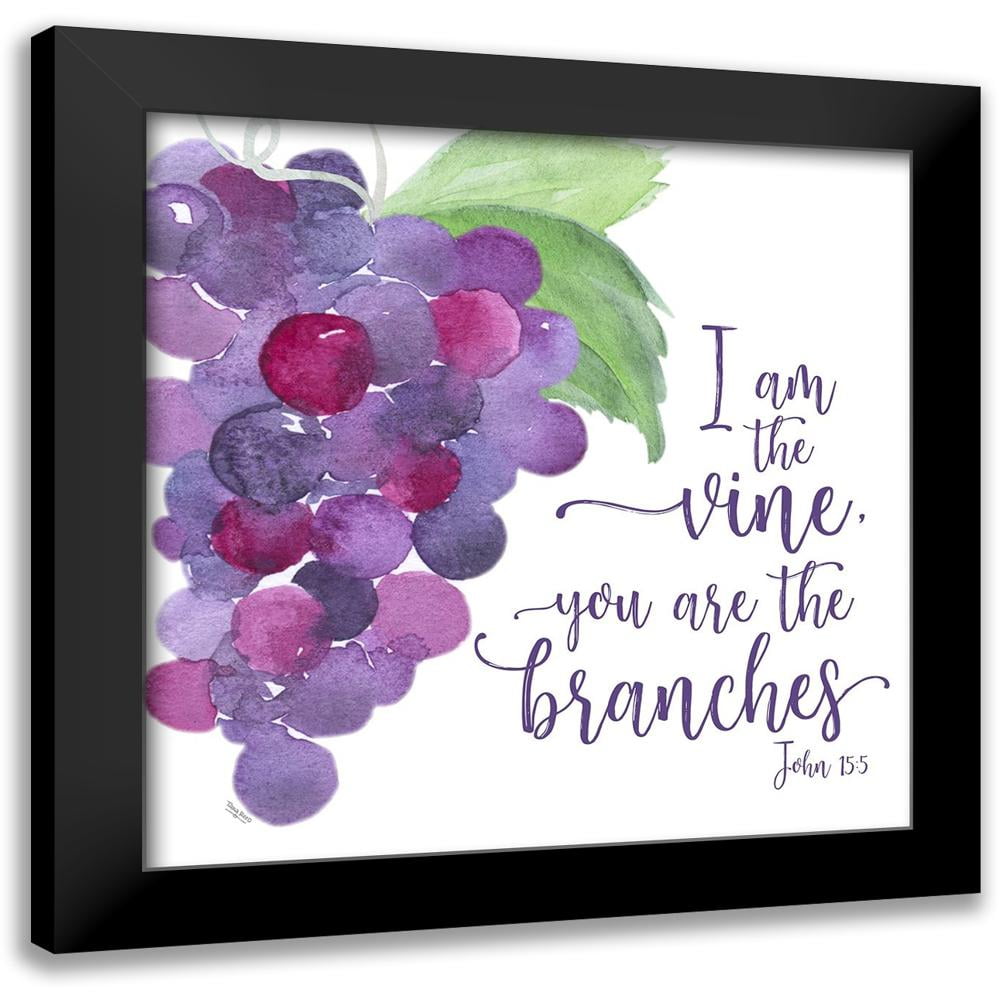 Reed, Tara 12x12 Black Modern Framed Museum Art Print Titled - Fruit of ...