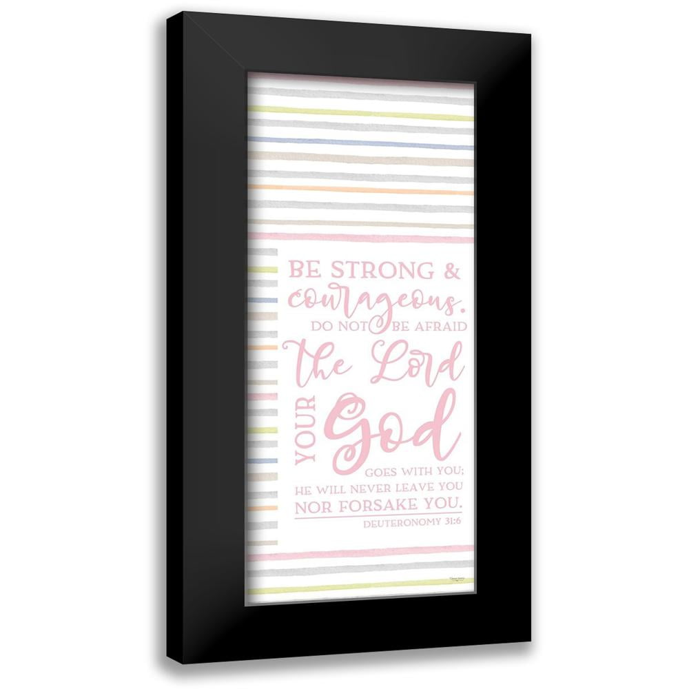 Reed, Tara 12x24 Black Modern Framed Museum Art Print Titled - Girl ...