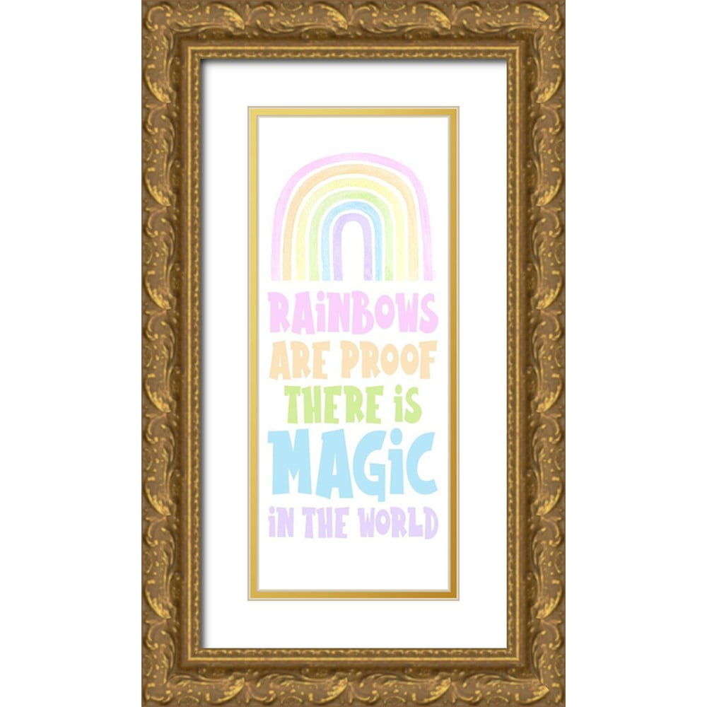 Reed, Tara 12x24 Gold Ornate Wood Framed with Double Matting Museum Art ...