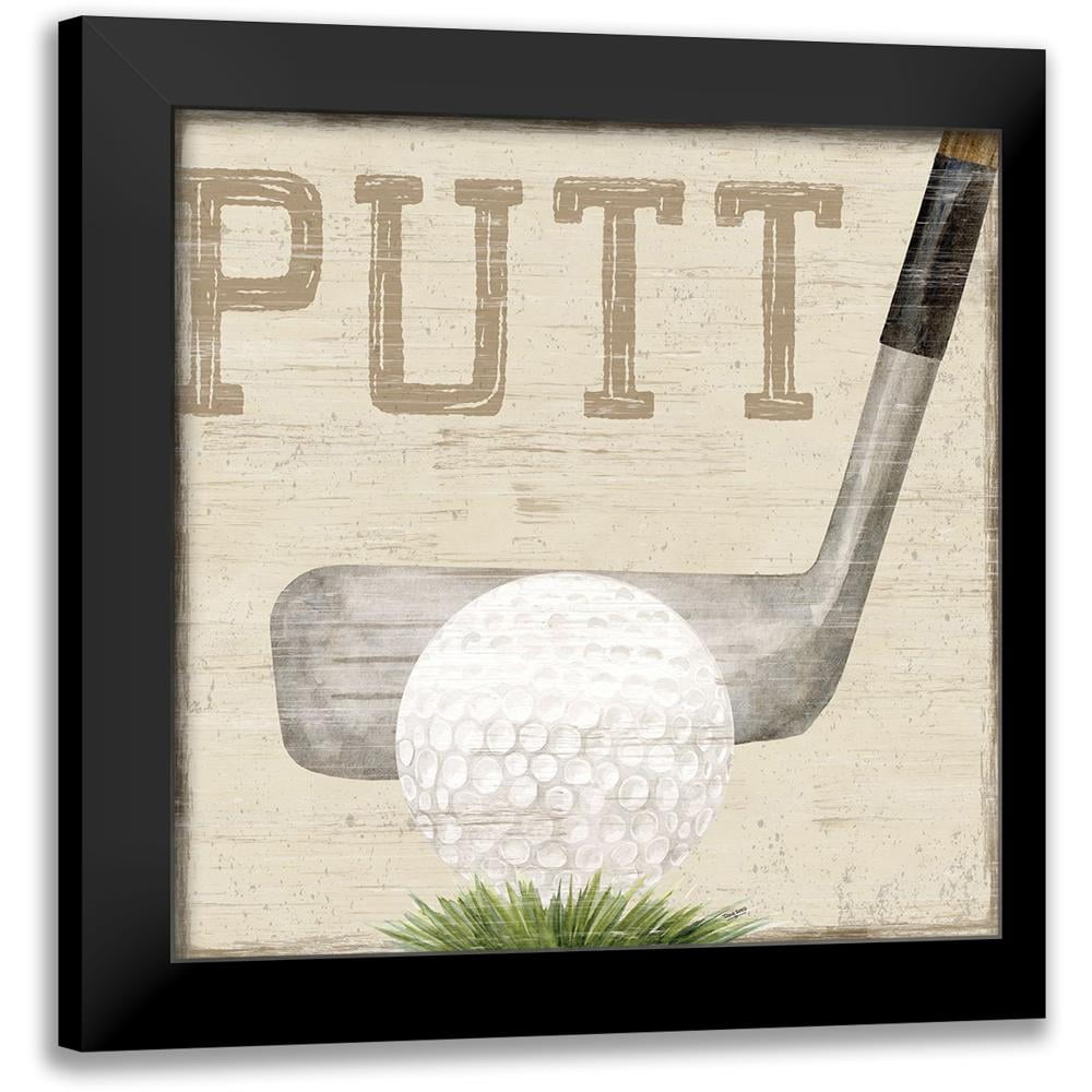 Reed, Tara 15x15 Black Modern Framed Museum Art Print Titled - Golf ...