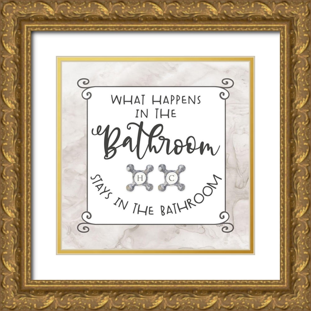 Reed, Tara 15x15 Gold Ornate Wood Framed with Double Matting Museum Art ...