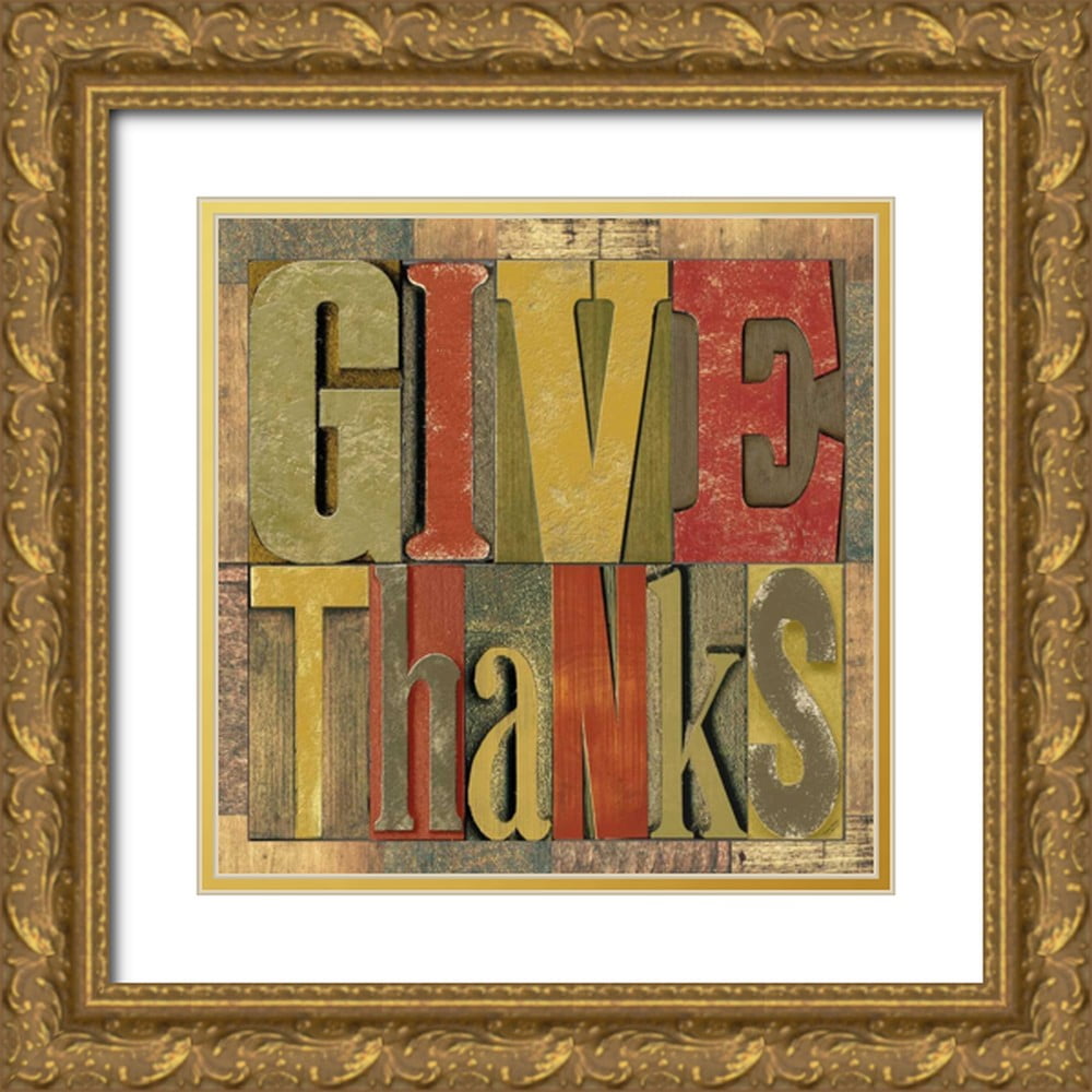 Reed, Tara 15x15 Gold Ornate Wood Framed with Double Matting Museum Art ...
